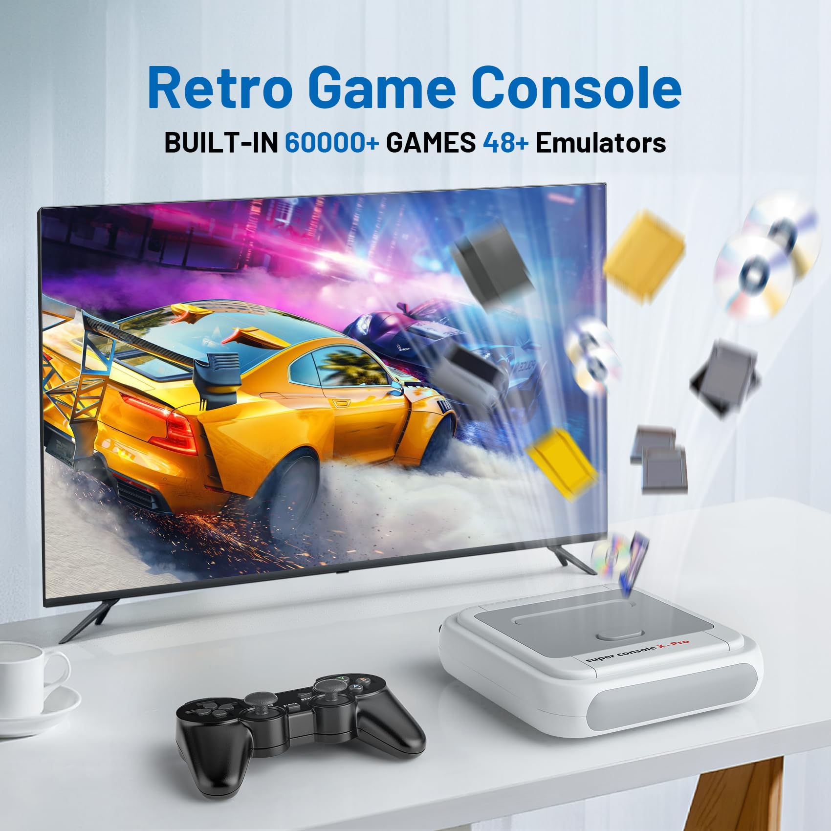 Mua Retro Game Console Retroplay Emulator - Super Console X PRO Dual System,60,000+ Video Games ...