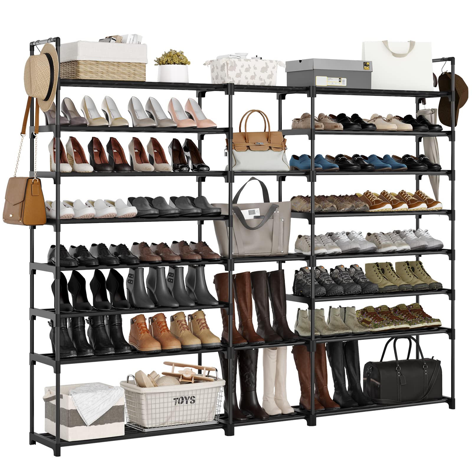Mua UNITSTAGE Extra Large Shoe Rack Organizer for Closet for Garage 72 ...
