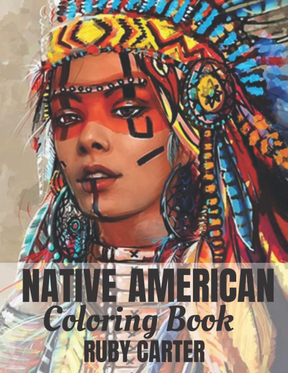 Native American Boy Coloring Page