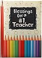 Blessings for a #1 Teacher: Christian Art Gifts (Corporate Author ...