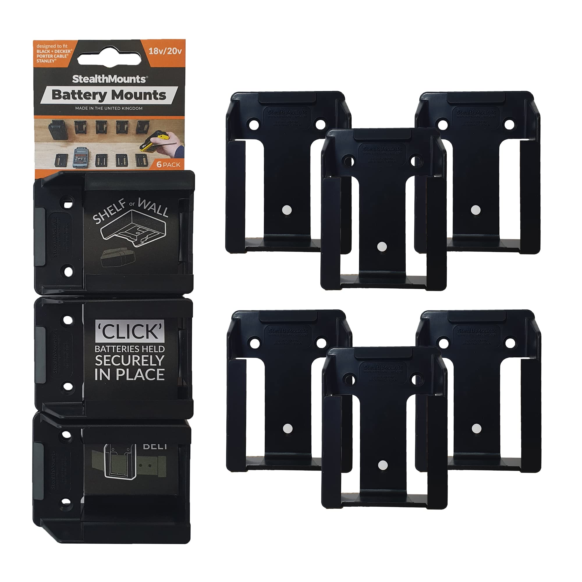 Mua StealthMounts Battery Holder Compatible with Black & Decker 20V and ...