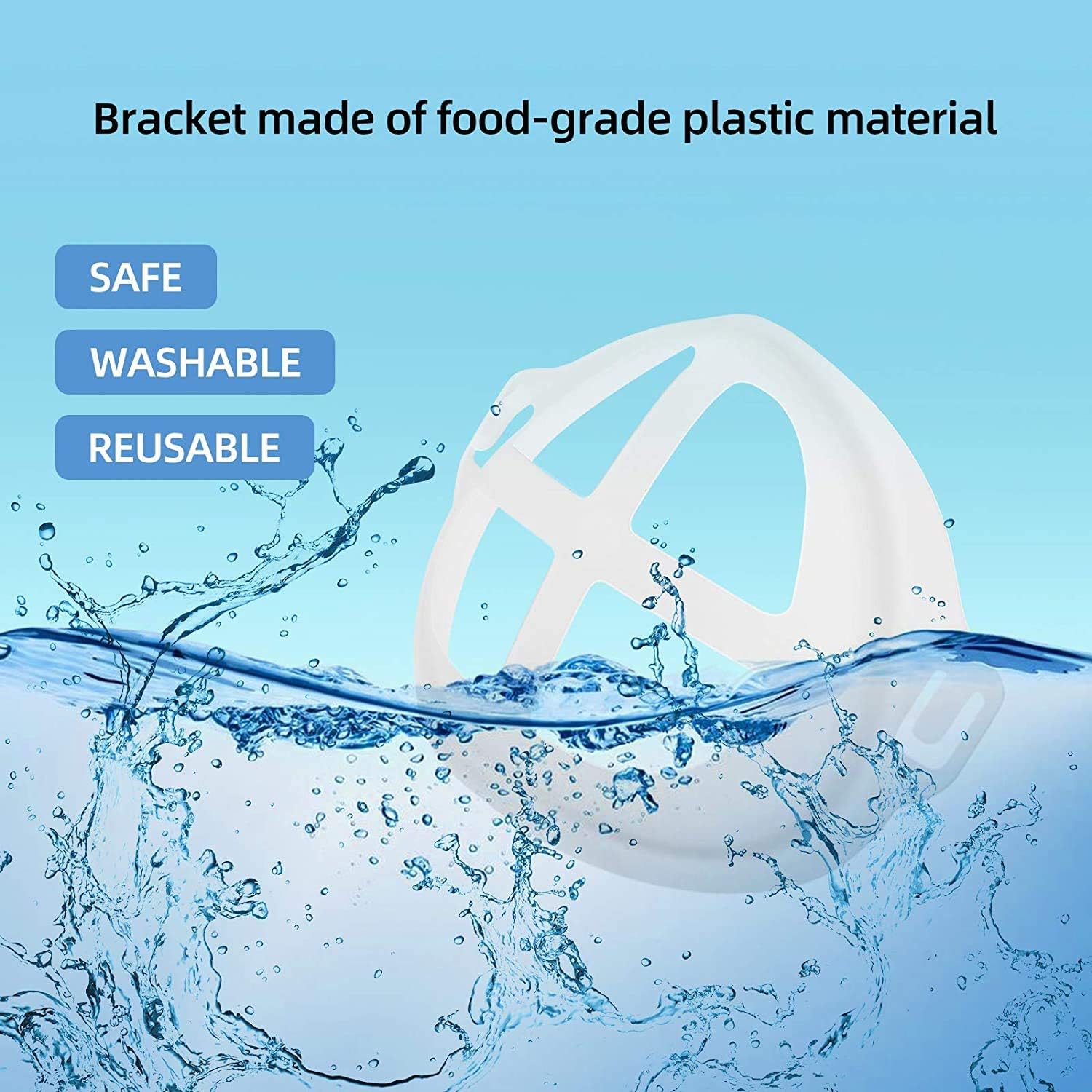 3D Face Bracket Silicone Face Inner Support Frame Mouth And Nose ...