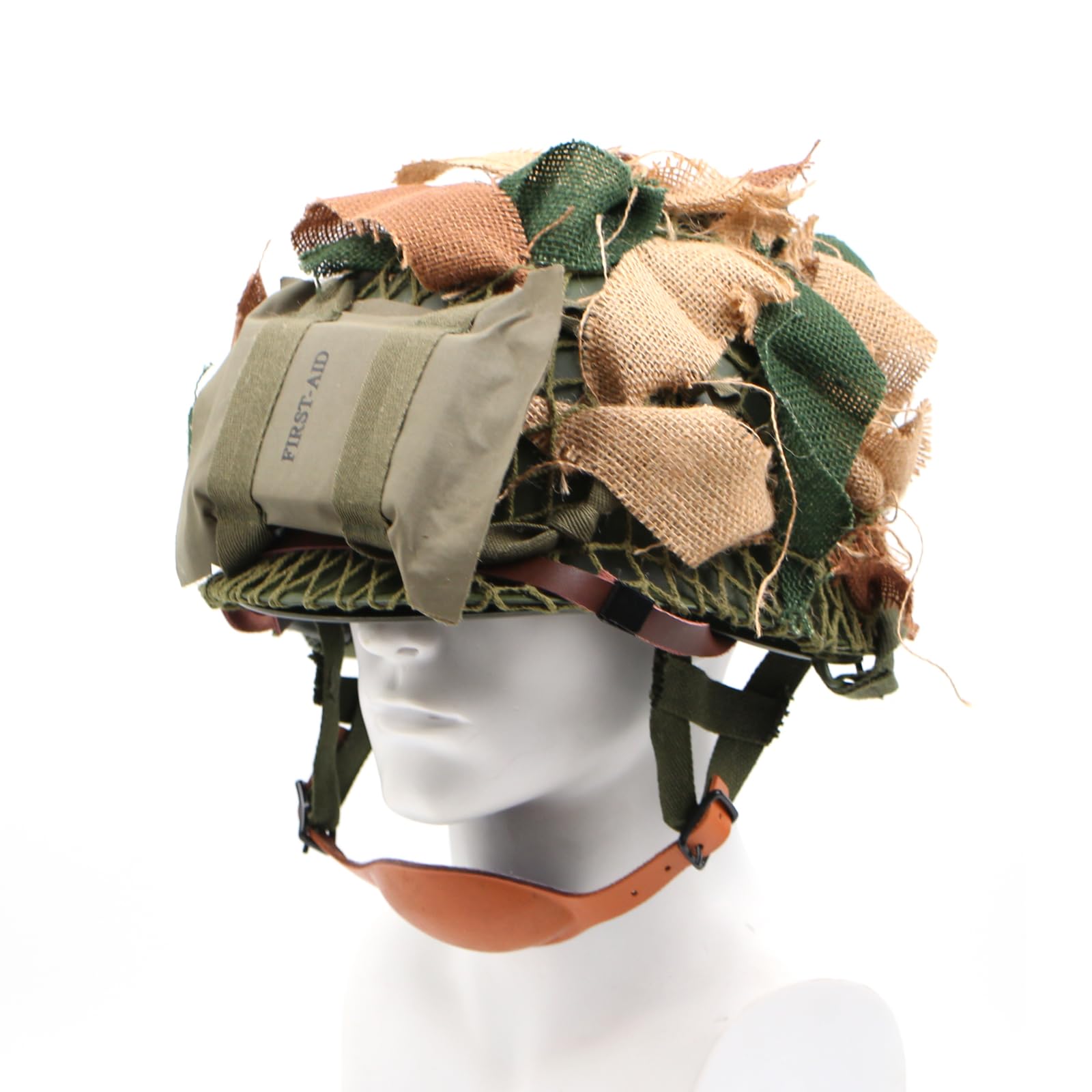 WW2 WWII US Airborne M1C Helmet 506 th Parachute Infantry Jump Version ...