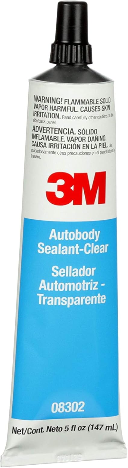 3M 08302 Ultrapro Clear Autobody Sealant Tube - 5 oz., Automotive ...