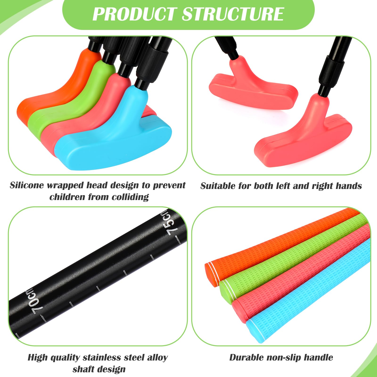 Mua Hiboom Golf Putters for Men and Women Two Way Mini Golf Putter with ...