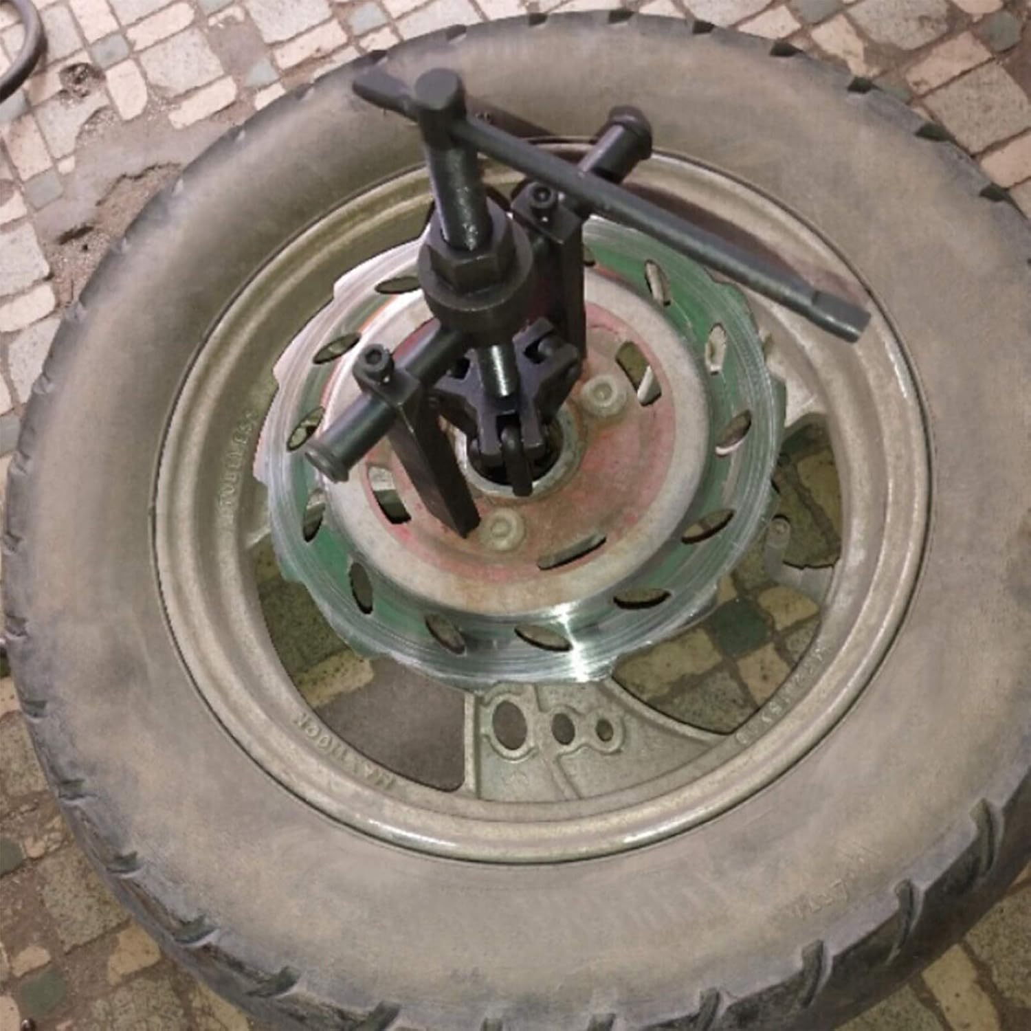 3 Jaw Bearing Puller, Inner Bearing Puller Gear Extractor, Reversible ...