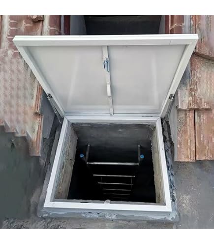 Roof Access Door Aluminum Alloy Roof Hatch 31.5×31.5in | Heavy Duty ...