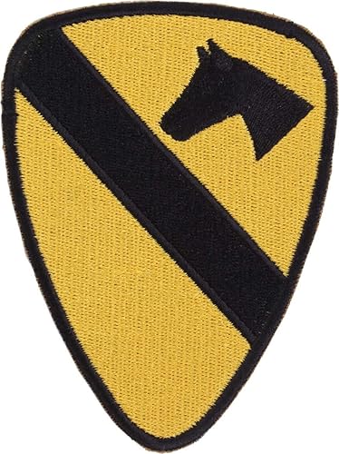 Reproduction US WW2 1st Cavalry Division Patch: Amazon.co.uk: Clothing
