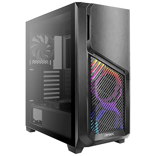 Antec Dark Phantom DP502 FLUX, Mid Tower ATX Gaming Case, Tempered ...