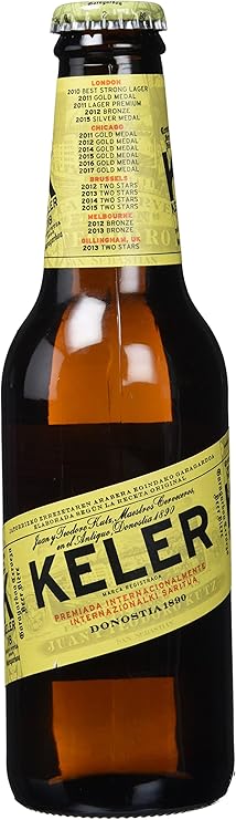 Keler Cerveza - Caja de 12 Botellas 25cl: Amazon.es: Amazon Pantry
