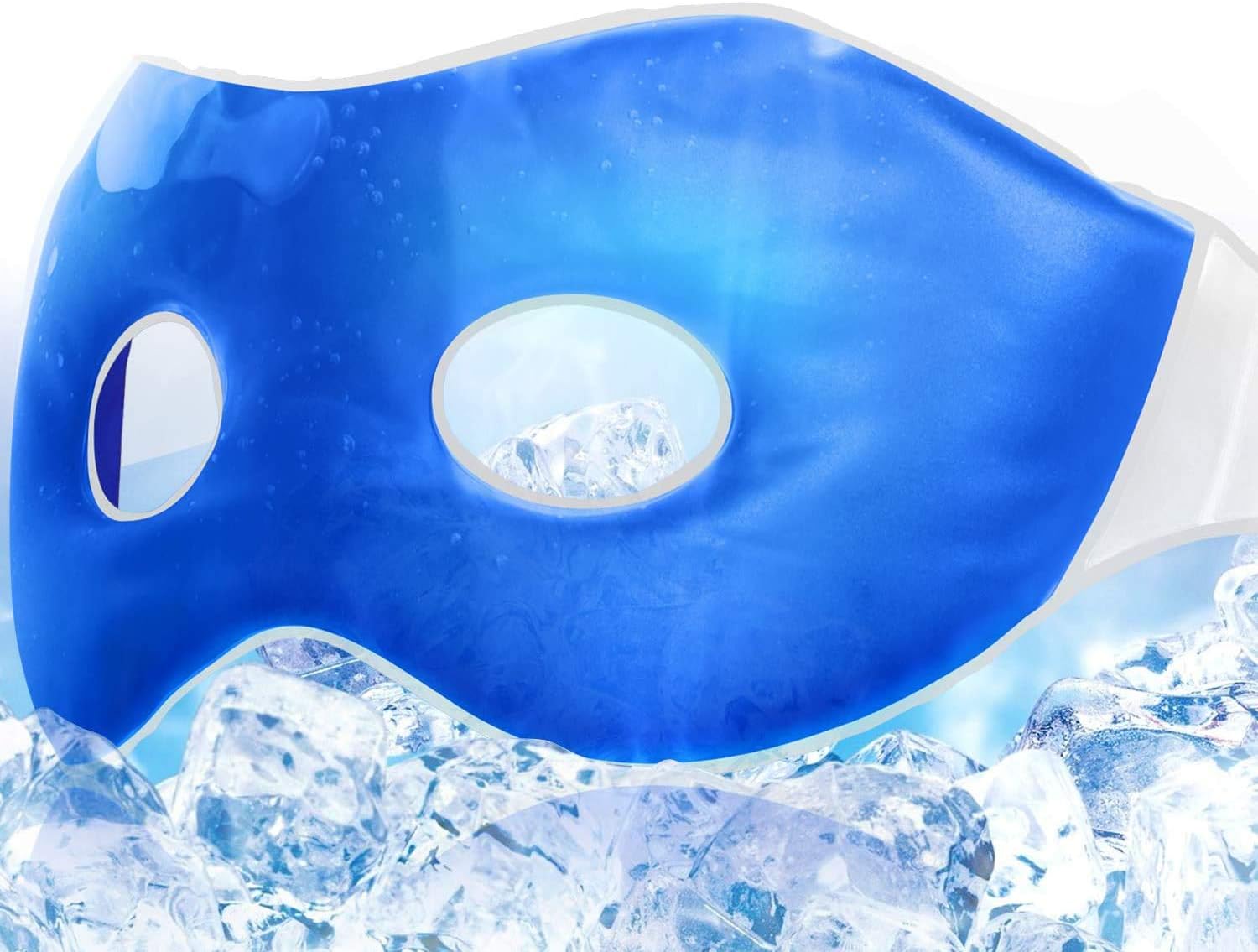 Unimi Gel Eye Mask for Puffy Eyes, Innovative Cold Therapy Eye Mask for ...