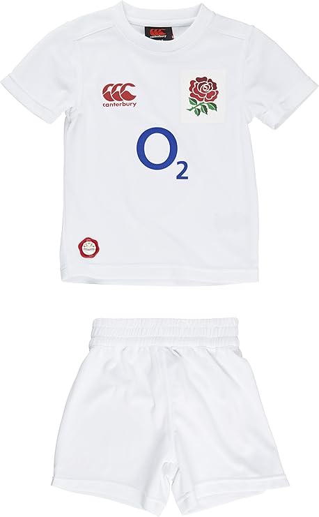 Canterbury Kid's England Infant Home 2016/17 Rugby Kit - 0 - 1 Years ...