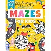 Mazes for Kids Ages 4-8: Maze Activity Book for Kids | 80 Space Themed ...