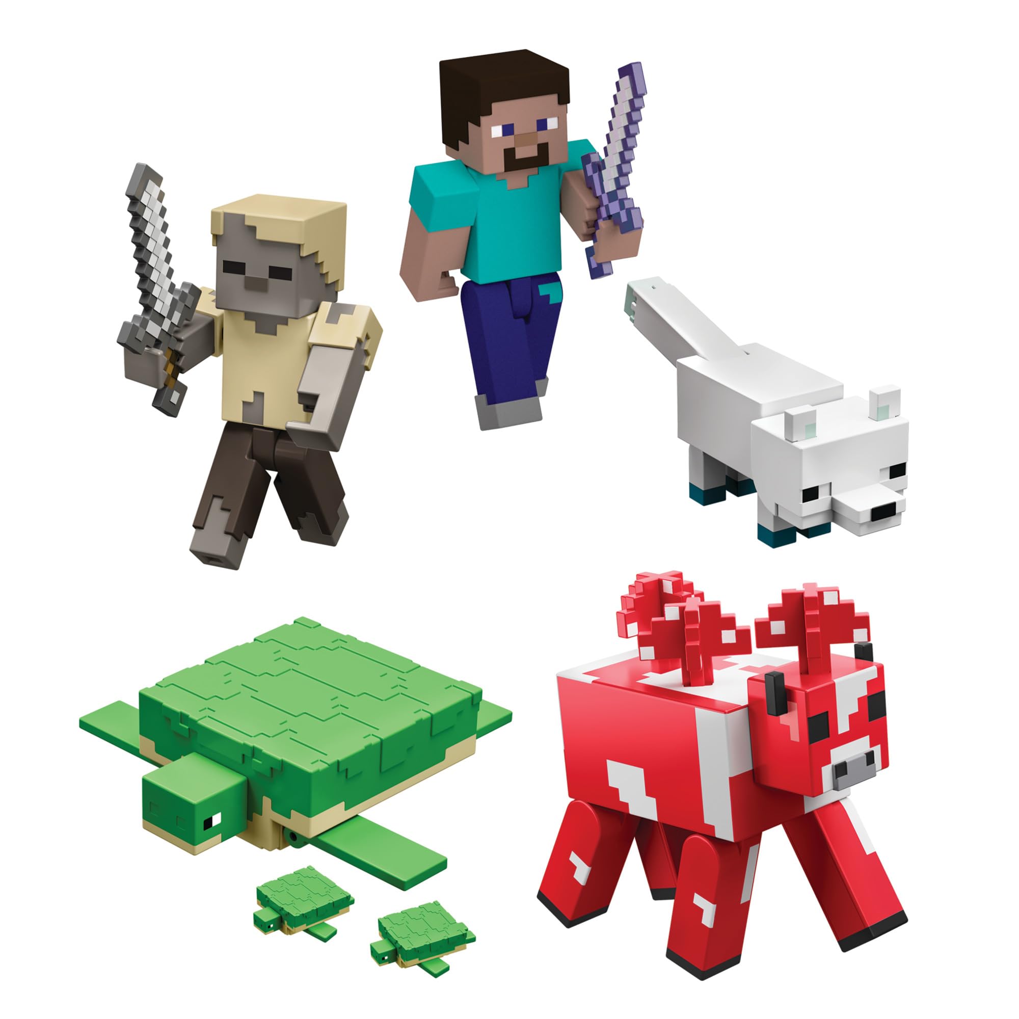 Mua Mattel Minecraft Craft-A-Block Assortment Figures, Authentic ...