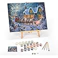 Amazon.com: Ledgebay DIY Paint by Numbers Kit for Adults Framed Canvas ...