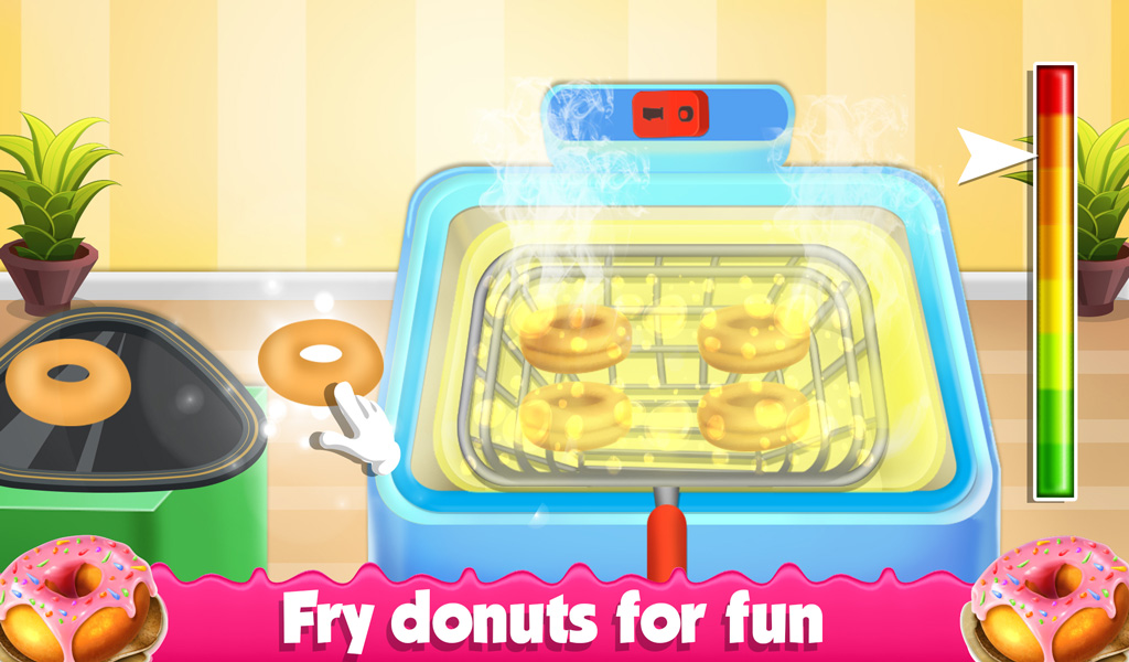 Donuts Factory Baking Game: Crazy Chef Donut Cooking Games:Amazon.com ...