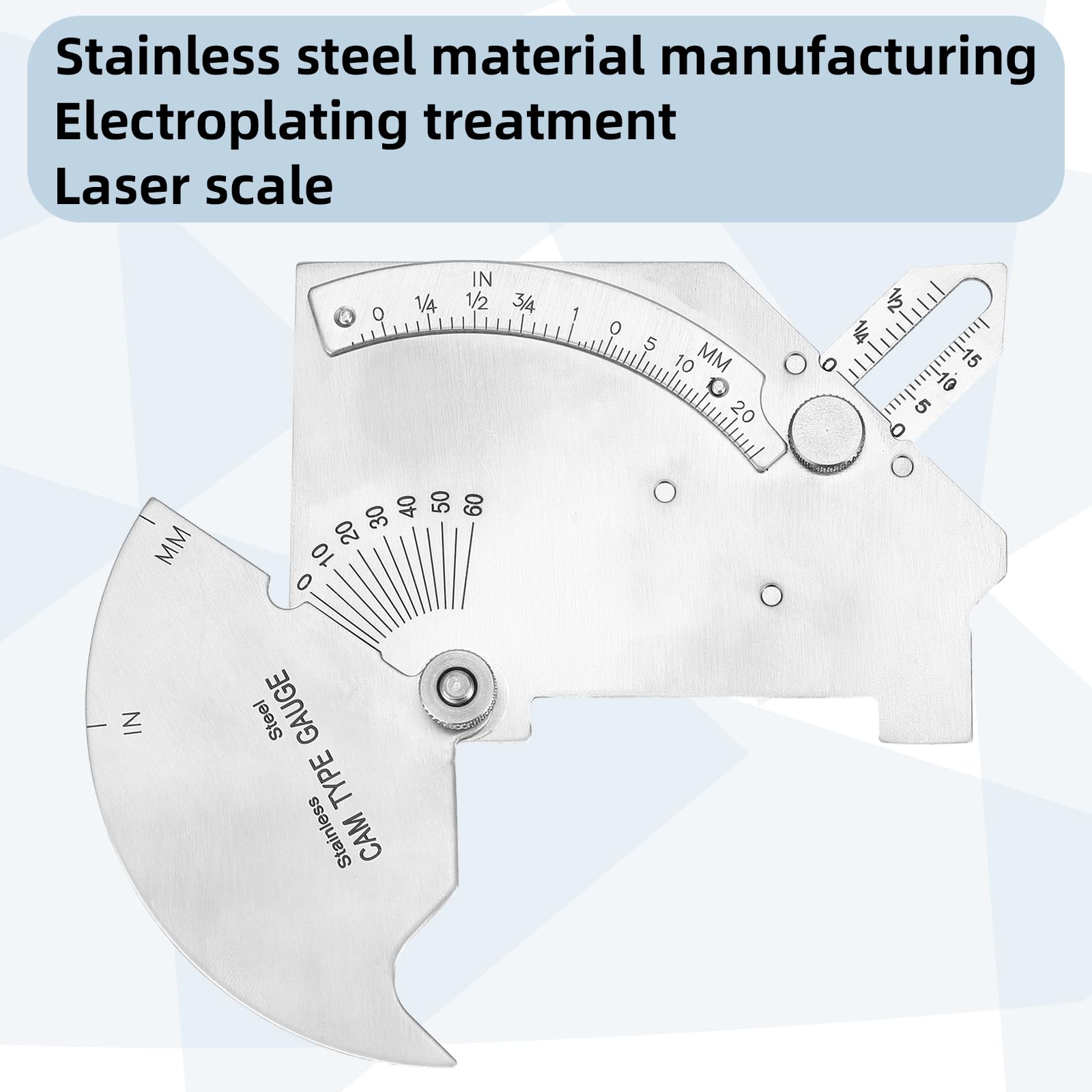 Mua Set of 3 Gauge Kit Included 7 Piece Fillet Weld Gauge Gage Set ...
