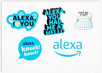 Amazon.com: Alexa Sticker Sheet: Amazon Devices