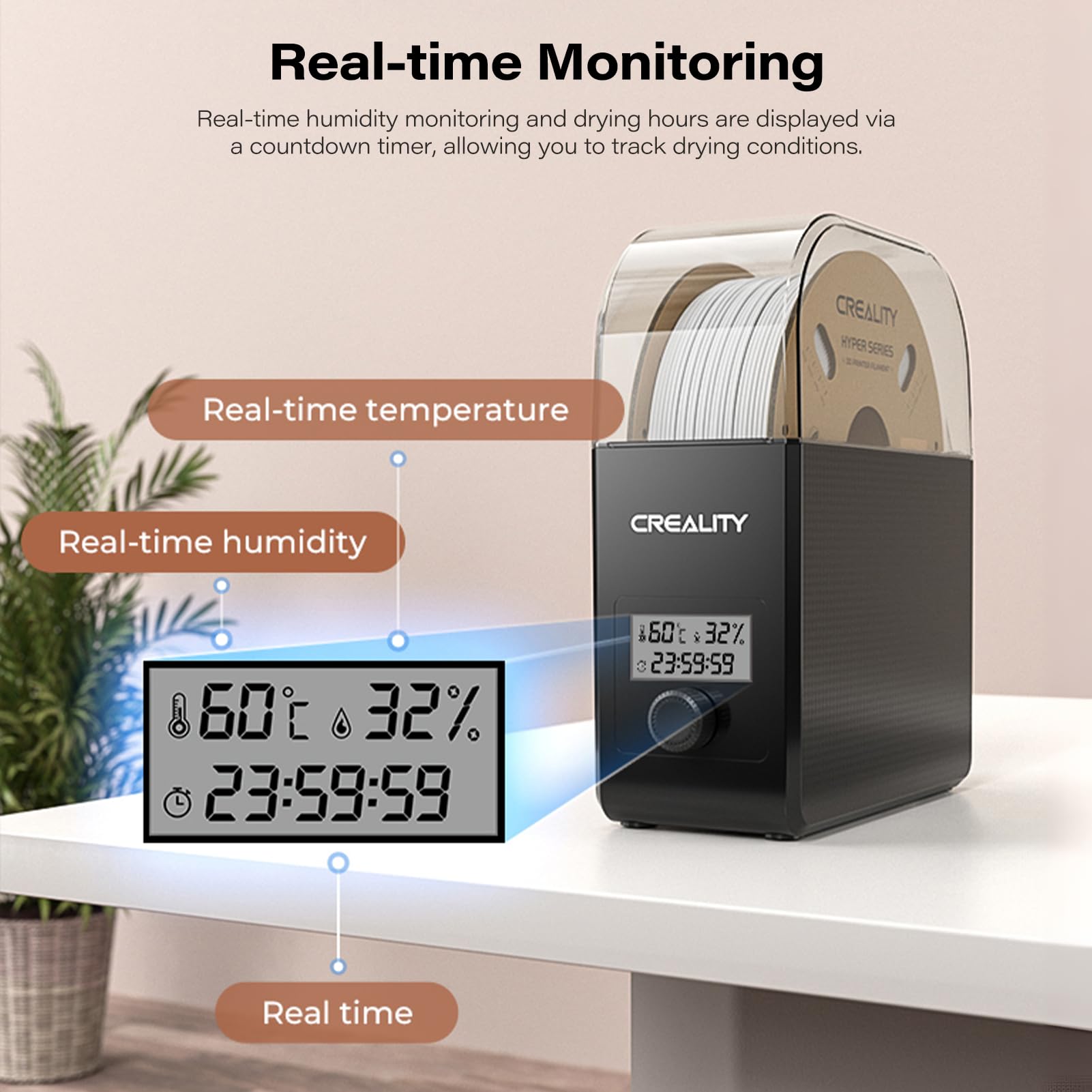 Mua Creality Filament Dryer Box 2.0 Dehydrator Storage Drier Machine ...