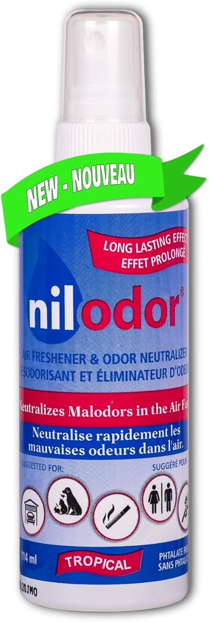 Nilodor - Air Freshener and Odor Neutralizer - Eliminates Odors from ...