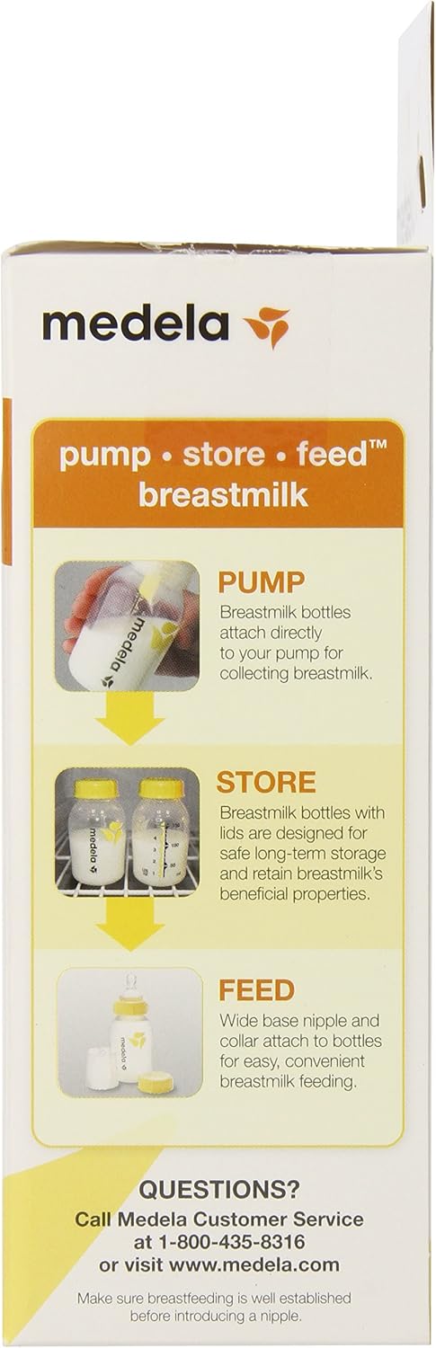 Medela Breastmilk Bottle Set – 5 oz – 3 ct by Medela – BigaMart
