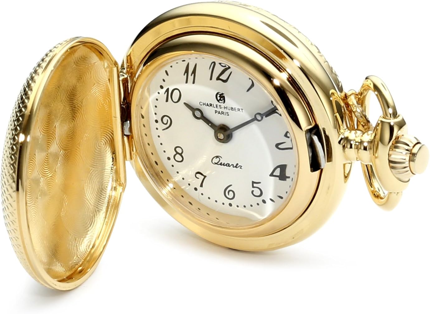 Charles-Hubert, Paris 6823 Classic Collection Gold-Plated Brass Quartz ...