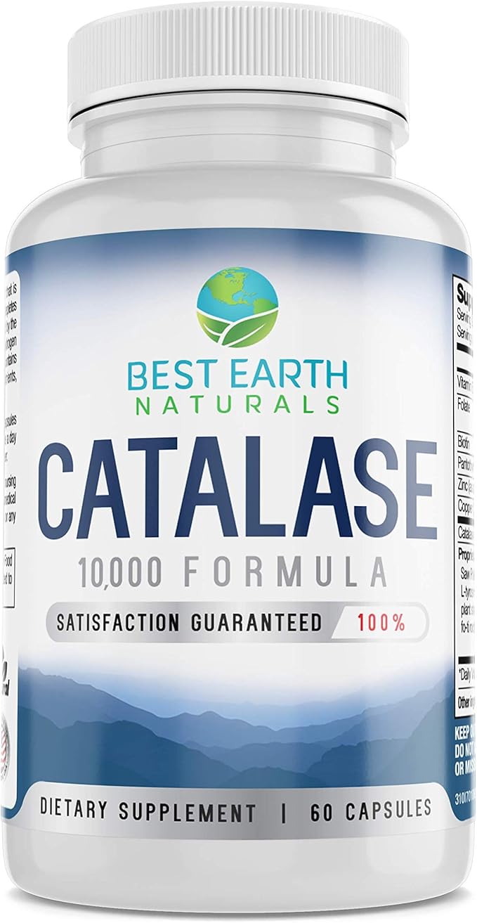 Amazon.com: Best Earth Naturals Catalase 10,000 Formula Anti-Aging Hair ...