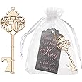 Amazon.com: 24pcs 50th Gold Key Bottle Opener 50th Birthday Party ...