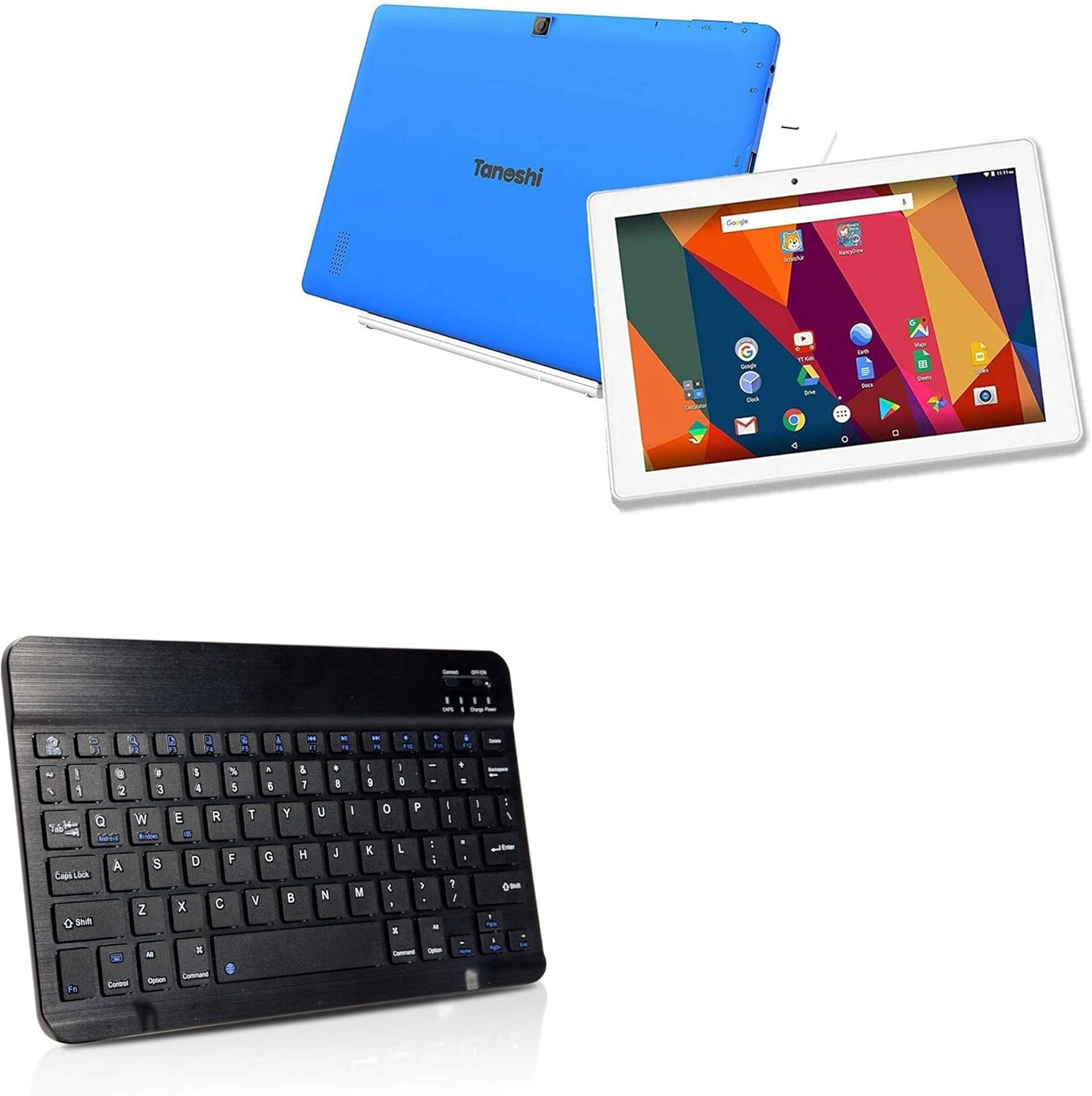 Amazon.com: Tanoshi 2-in-1 Kids Computer Keyboard, BoxWave [SlimKeys ...