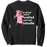 Amazon.com: Funny Pink Rat I'm Afraid You've Ratted Your Last Tatouille ...