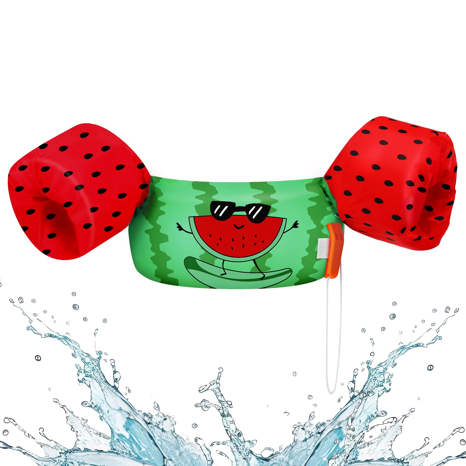 HeySplash Swim Vest for Kids, Toddler Pool Floaties Fit 20-50 Lbs ...