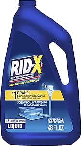 Amazon.com: RID-X Septic Treatment, 6 Month Supply Of Liquid, 48 oz ...