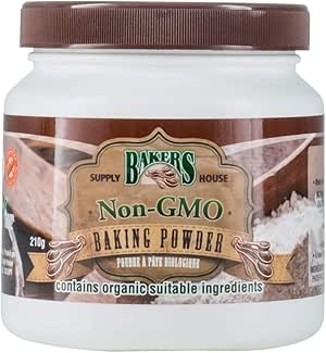 Baker's Organic Baking Powder, 210gm: Amazon.ca: Grocery