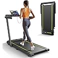 Amazon.com : TOPUTURE 2 in 1 Folding Treadmill, 2.5HP Under Desk ...