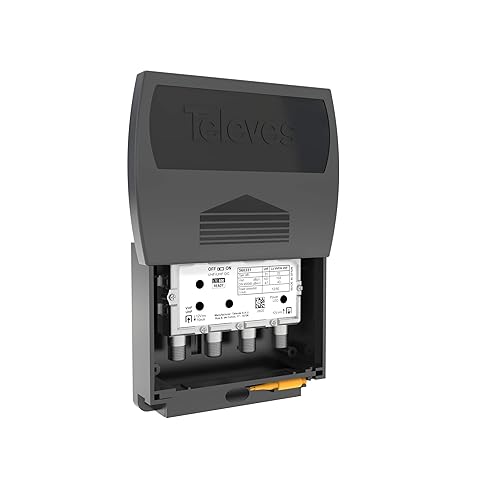 Televes 1-Input TForce Mast Amplifier with BOSS-Tech and “F” Power ...