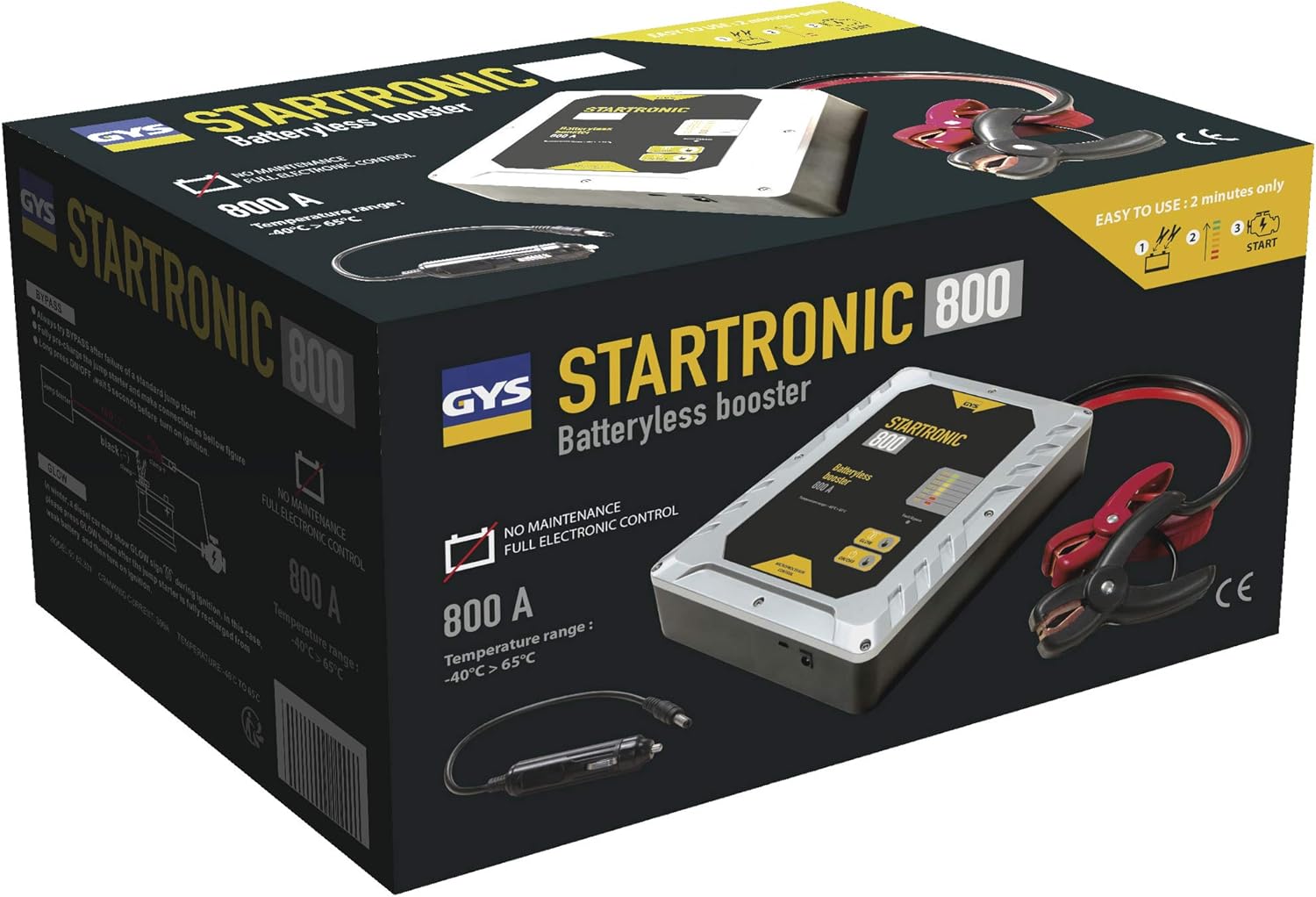 GYS 026735 Booster Without Battery STARTRONIC 800 – BigaMart