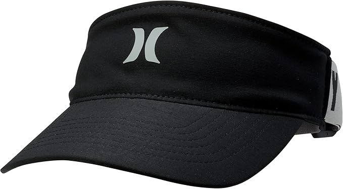 Hurley Men's Visor - Peak Sweat Resistant Curved Brim Performance Visor ...