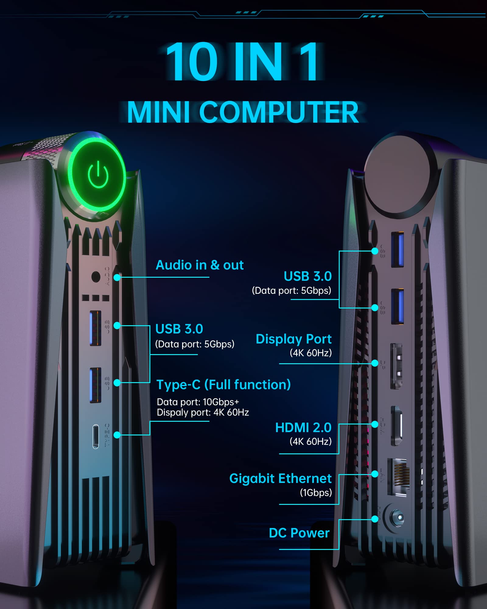 Mua [Gaming PC] Ryzen Mini PC, AMD Ryzen 7 5800U 16GB DDR4 512GB NVME ...