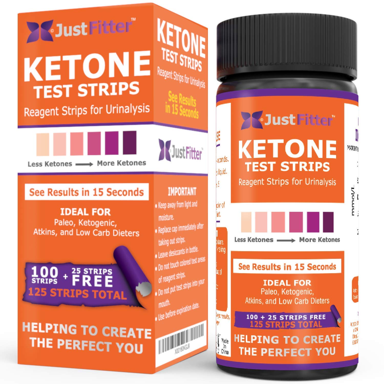 Ketone Keto Urine Test Strips Look And Feel Great On A Low Carb