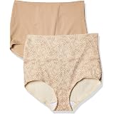 Bali Fit Your Curves Cotton Stretch Brief 3-Pack, 9-Purple Orchid/Sepia ...