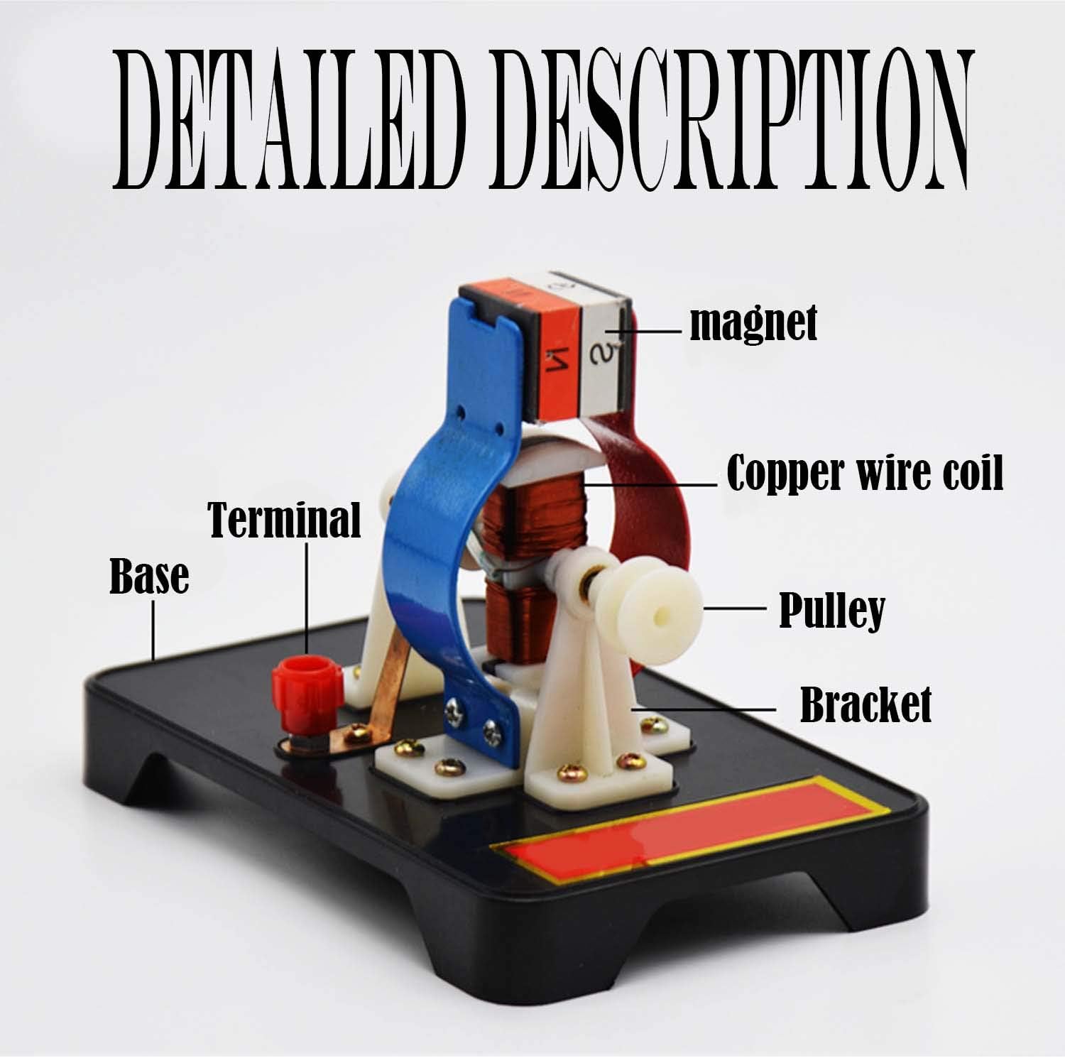 Artisan-SH Physics Science Educational Toys DIY Magnet Motor Model- Can ...
