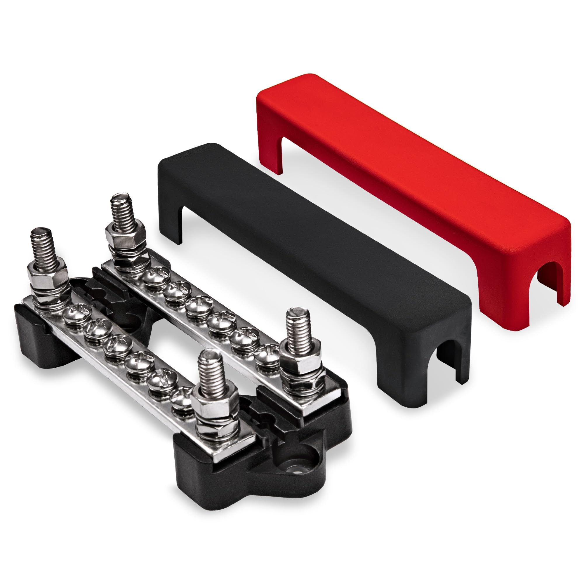 Mua True Mods 12V 4" Ground/Power Distribution Terminal Block Battery Bus Bar Set [Max 300V AC ...