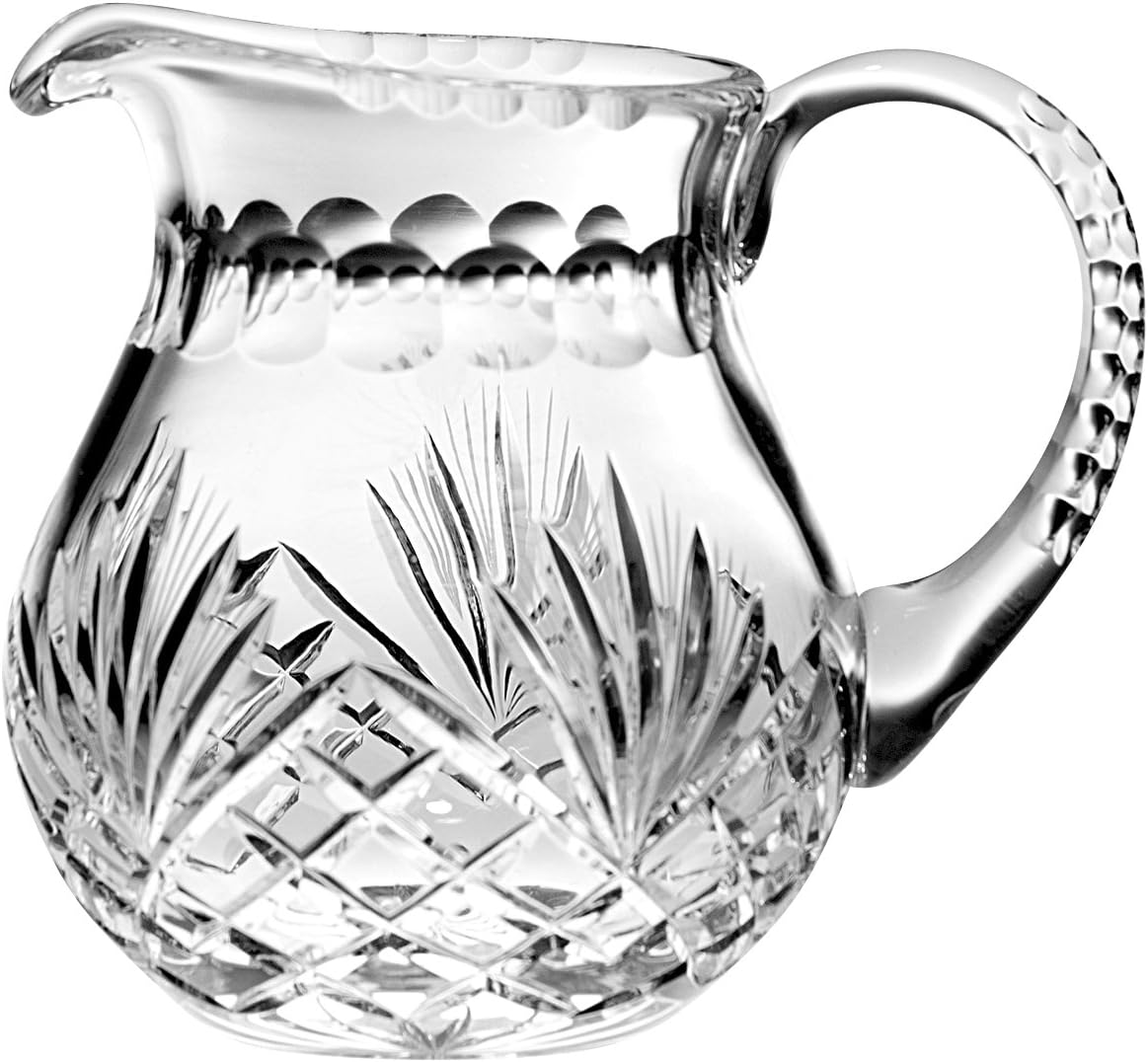 BARSKI 357340943970 - Hand Cut - Mouth Blown - Crystal Pitcher - 38oz ...