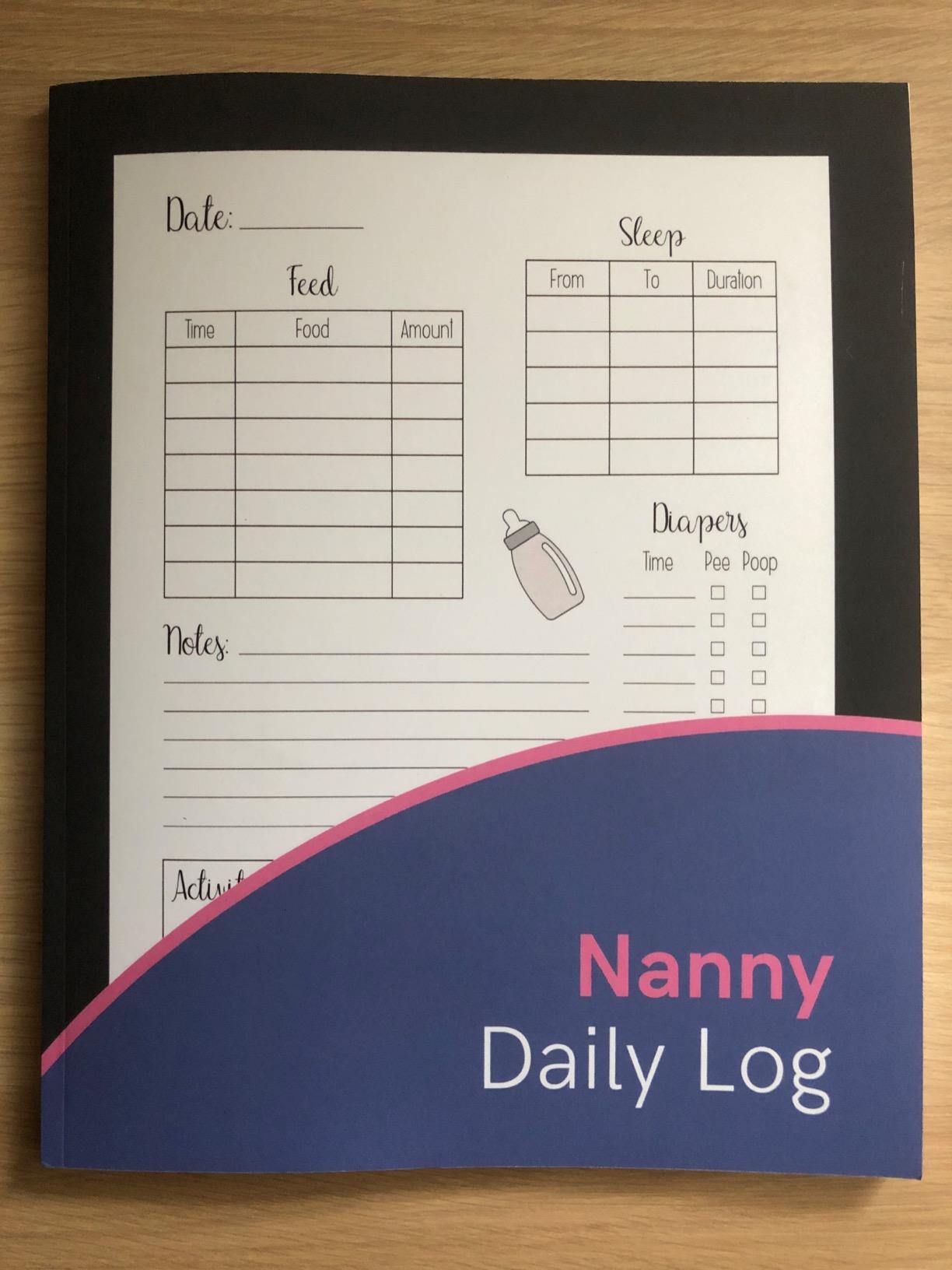 $2/mo - Finance Nanny Daily Log: All-In-One Daily Routine Tracker For ...
