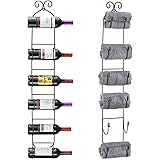 Amazon.com: Sorbus® Wall Mount Wine Rack (Holds 9 Bottles) : Home & Kitchen
