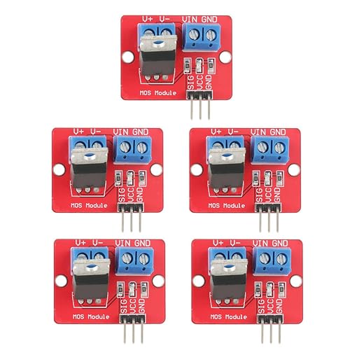 5pcs MOSFET,MOSFET,0-24V PWM Driving Boards, Solenoid in Oman | Whizz ...