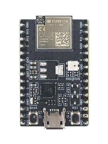 Espressif ESP32-C3-DevKitM-1U Development Board - Wi-Fi & Bluetooth SBC with ESP32-C3-MINI-1U ...