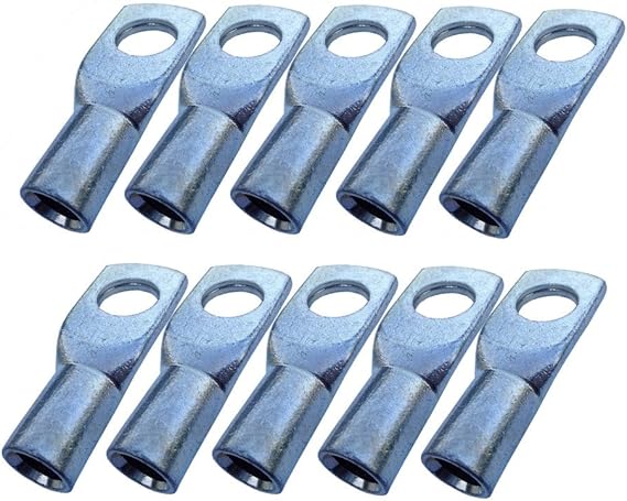 Cable Lug 10mm2 M8 10x Cable Shoe: Amazon.co.uk: DIY & Tools