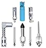 OKYOUK Grease Gun Accessory Set,Grease Injector Needle Nozzle Dispenser ...