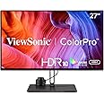 Amazon.com: ViewSonic VP2786-4K 27 Inch Premium IPS 4K USB C Monitor with Integrated Color Wheel ...